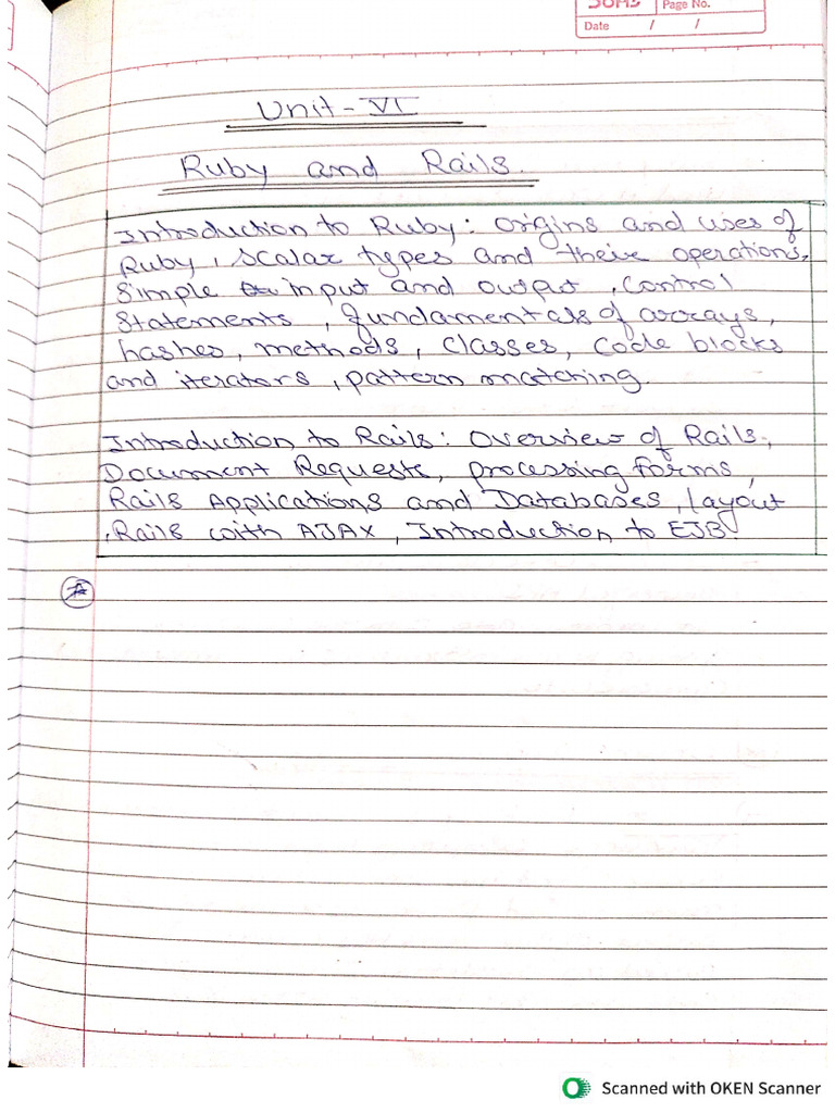 Unit - 6 Notes | PDF