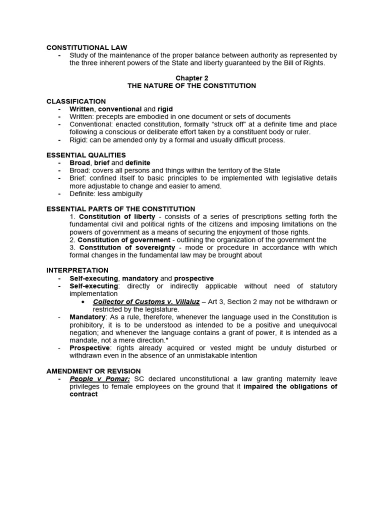 Understanding Constitutional Law Principles | PDF | Eminent Domain ...