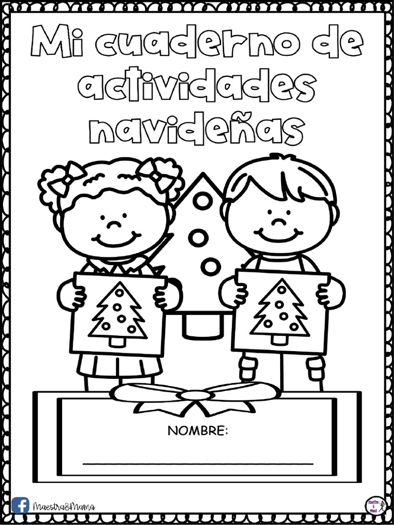 Librito de Actividades Para Navidad Recopilado Por Materiales ...