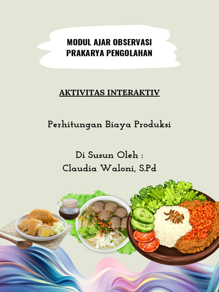 MODUL AJAR OBSERVASI AKTIVITAS INTERAKTIF | PDF