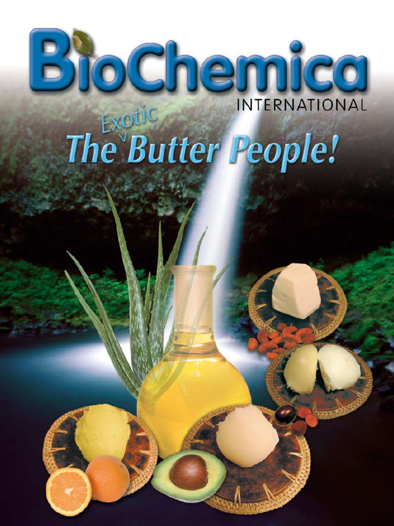BioChemica's Exotic Butters Overview | PDF | Vegetable Oil | Chocolate