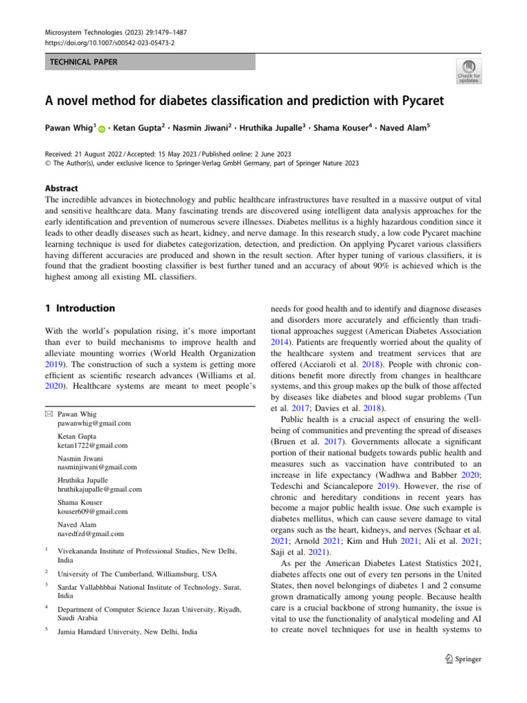 Seminar Paper | PDF | Receiver Operating Characteristic | Machine Learning