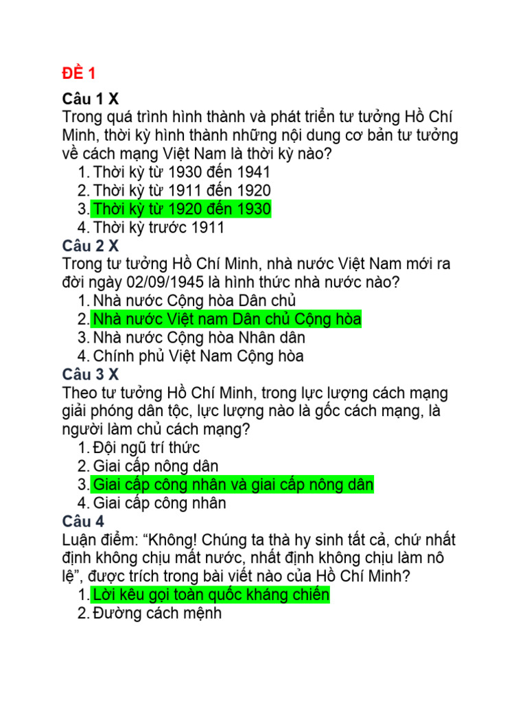 ĐỀ-1-TT-HCM Có Đáp | PDF