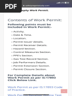 Is 17893 Work Permit System Curated Summary by Sparrow RMS | PDF ...