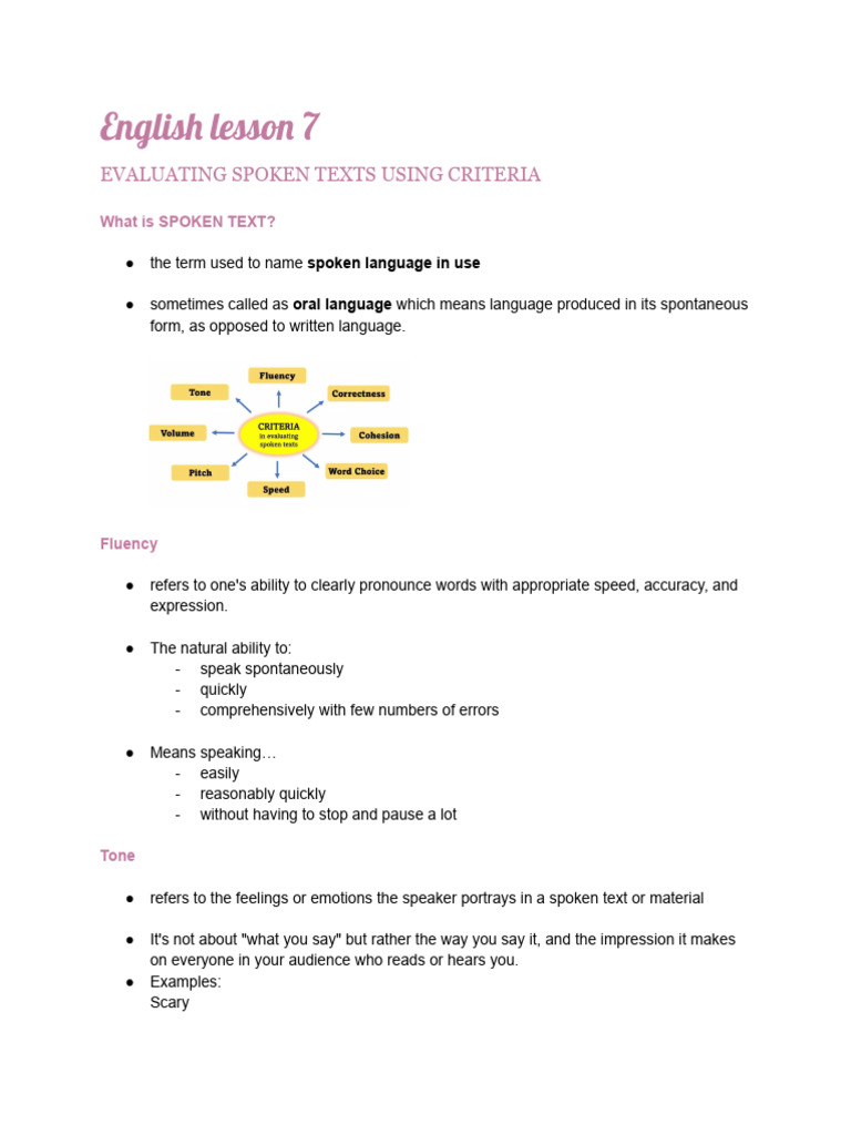 English Lesson 7 | PDF | Stress (Linguistics) | Emotions