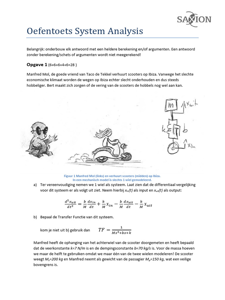 Oefentoets Systems Analysis | PDF