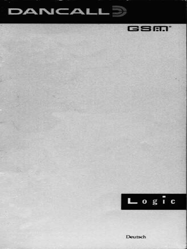 Dancall hp2001 Logic Userman de | PDF