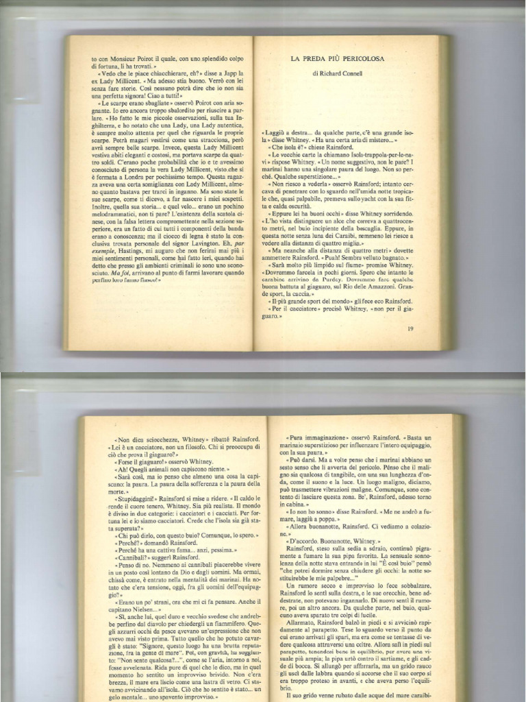 Connell Caccia Pericolosa | PDF