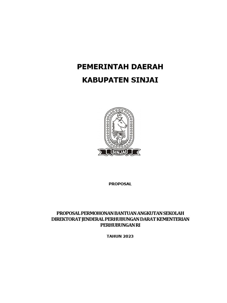 Proposal Bus Sekolah 2023 | PDF