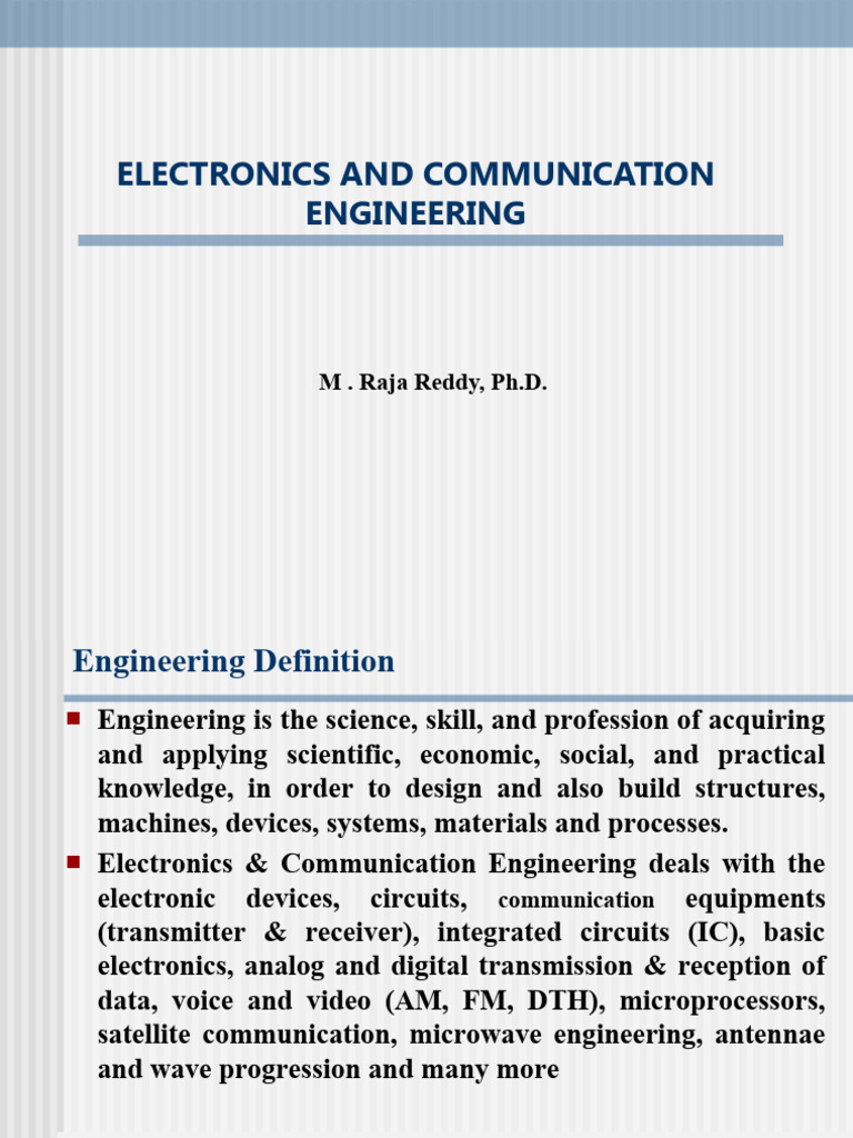 MRR Ece 200414060929 | PDF | Engineering | Electronic Engineering