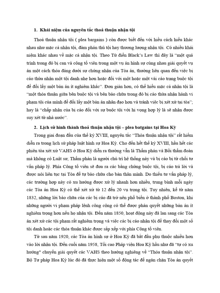 Plea Bargain | PDF