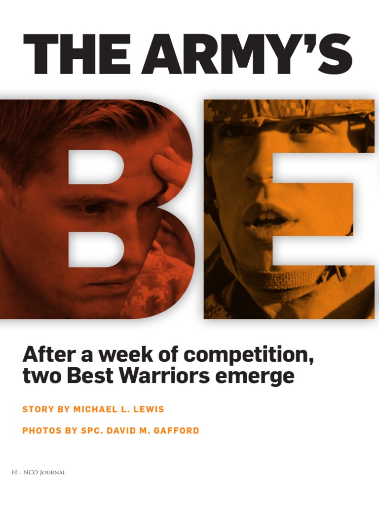Best Warrior Competition 2011 | PDF | United States Army | Sergeant
