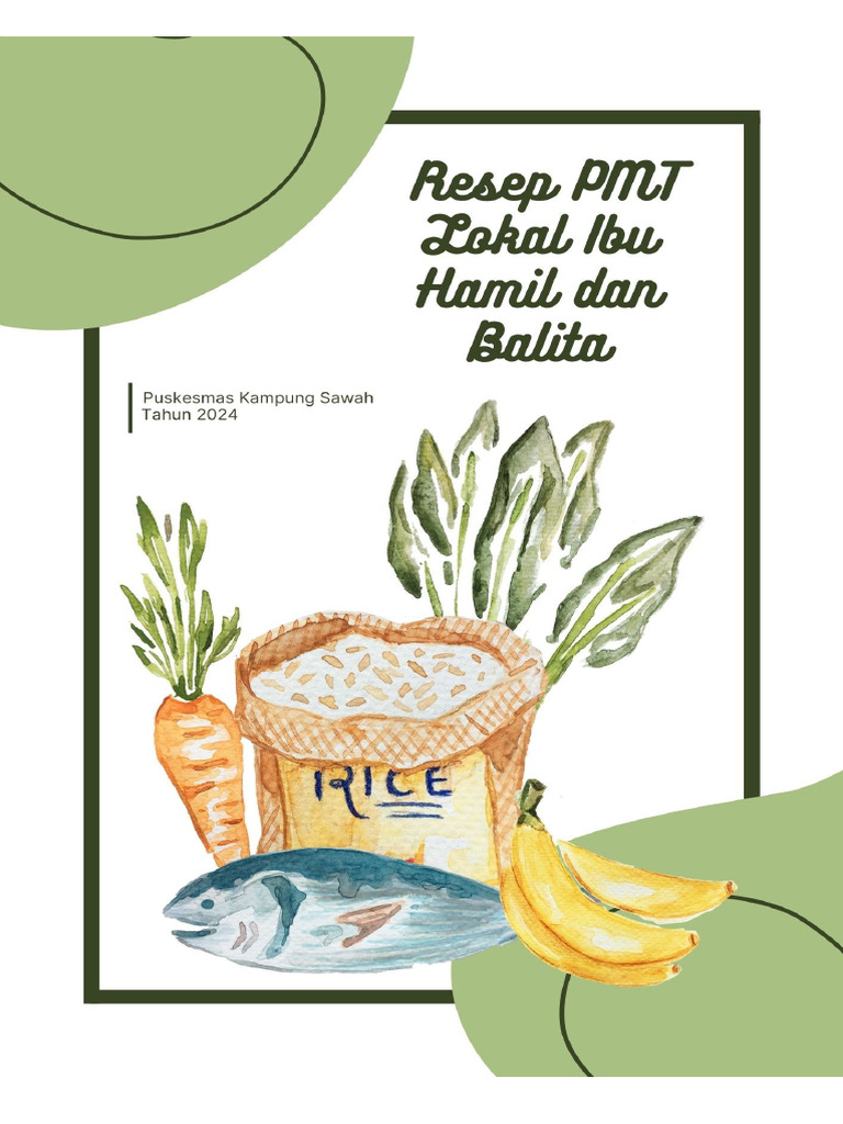 Resep PMT Lokal 2024 | PDF