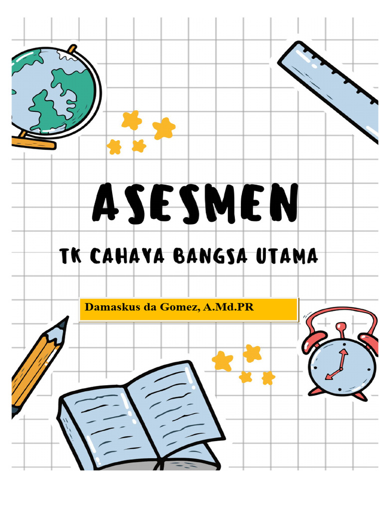 Contoh Asesmen Formatif TK Cahaya Bangsa | PDF
