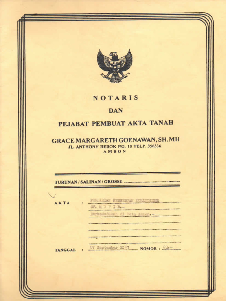 Akta CV Mufid208 | PDF