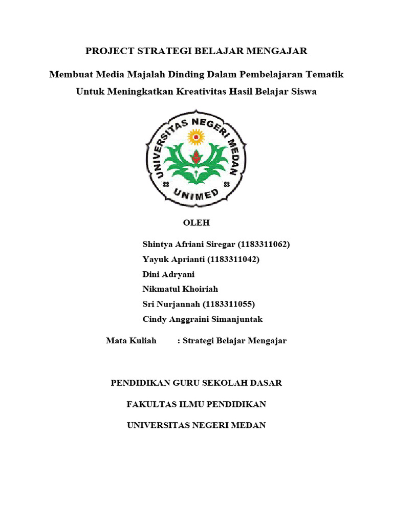 Project SBM | PDF | Karier & Perkembangan | Seni