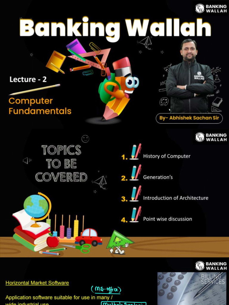 Computer Fundamentals 02 - Class Notes | PDF