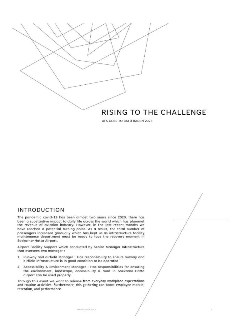 Proposal Afs Goes To Batu Raden | PDF | Airport | Economies