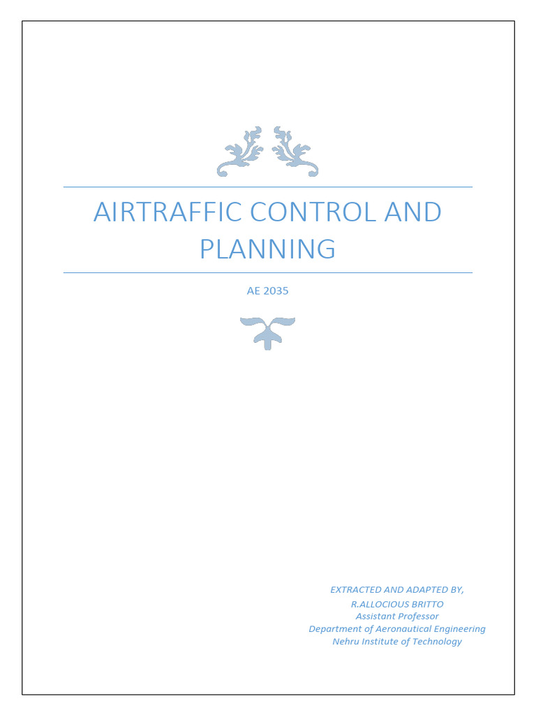 Atc Nit | PDF | Visual Flight Rules | Instrument Flight Rules