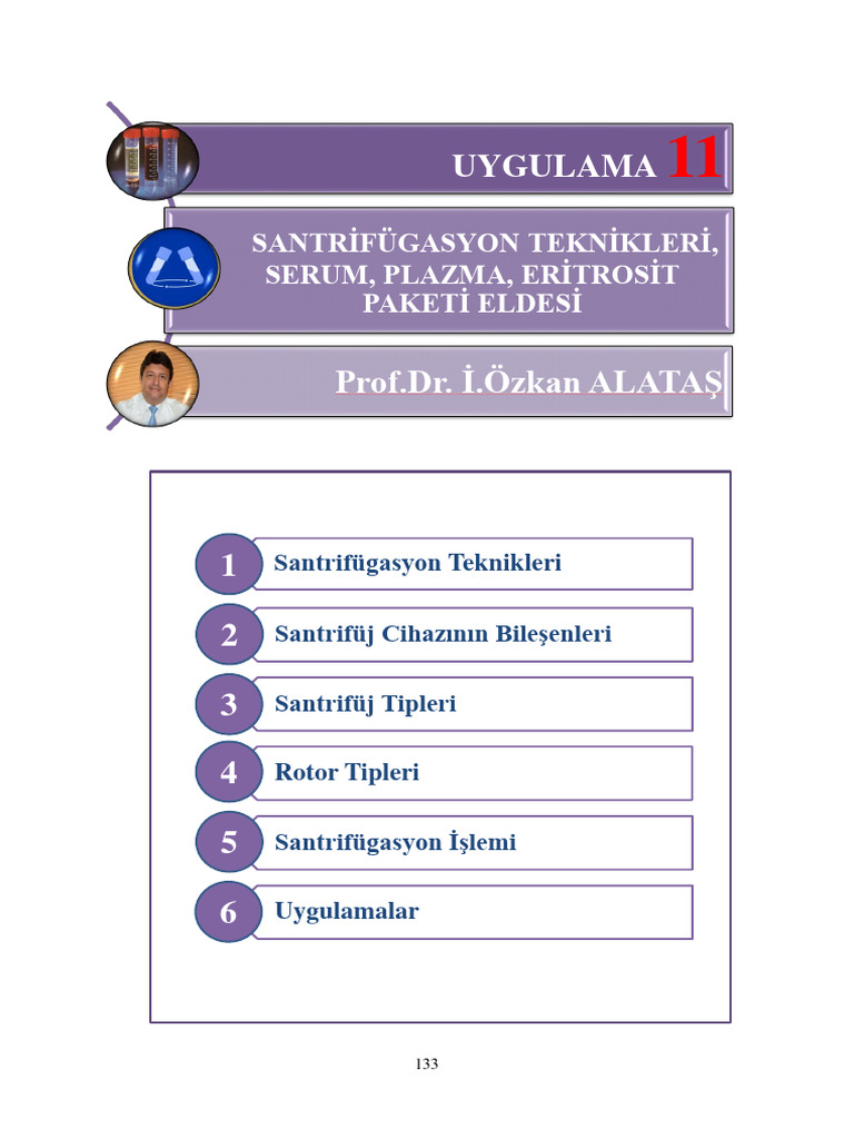 LAB13 - Santrifüj Teknikleri | PDF