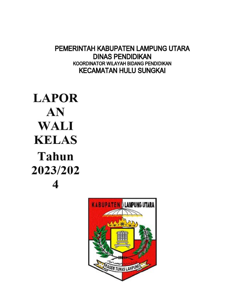 Laporan Wali Kelas Idawati | PDF