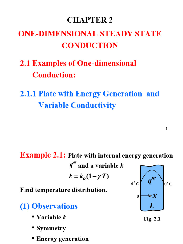 Chapter 2 | PDF | Thermal Conduction | Heat