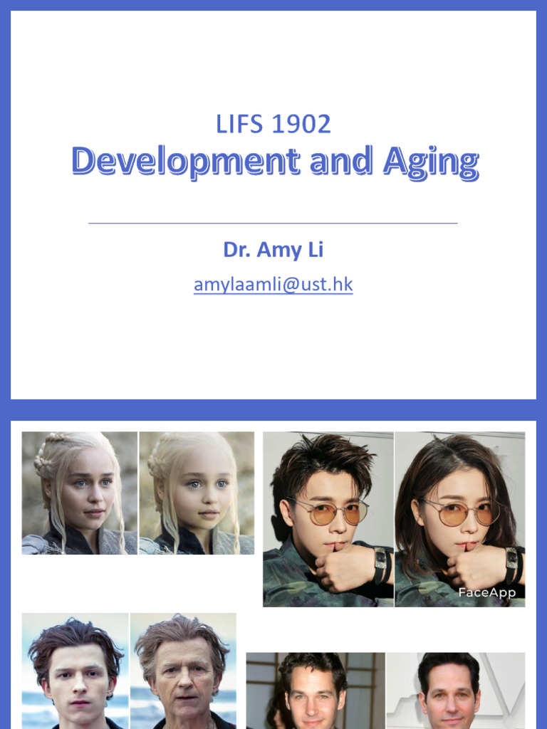 Development and Aging Overview | PDF | Biology | Biological Processes