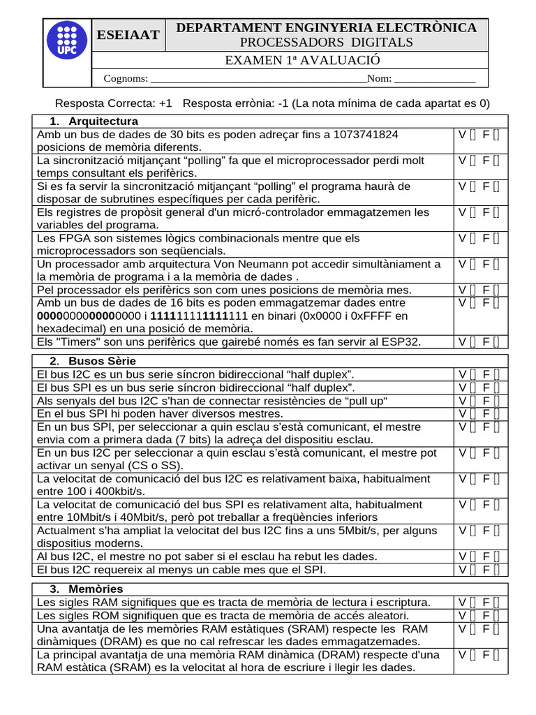 httpsatenea.upc.edupluginfile.php5965587mod_resourcecontent1Examen20Processadors201P202023.pdf | PDF