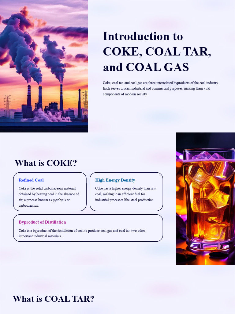 COAL GAS | PDF | Coke (Fuel) | Coal