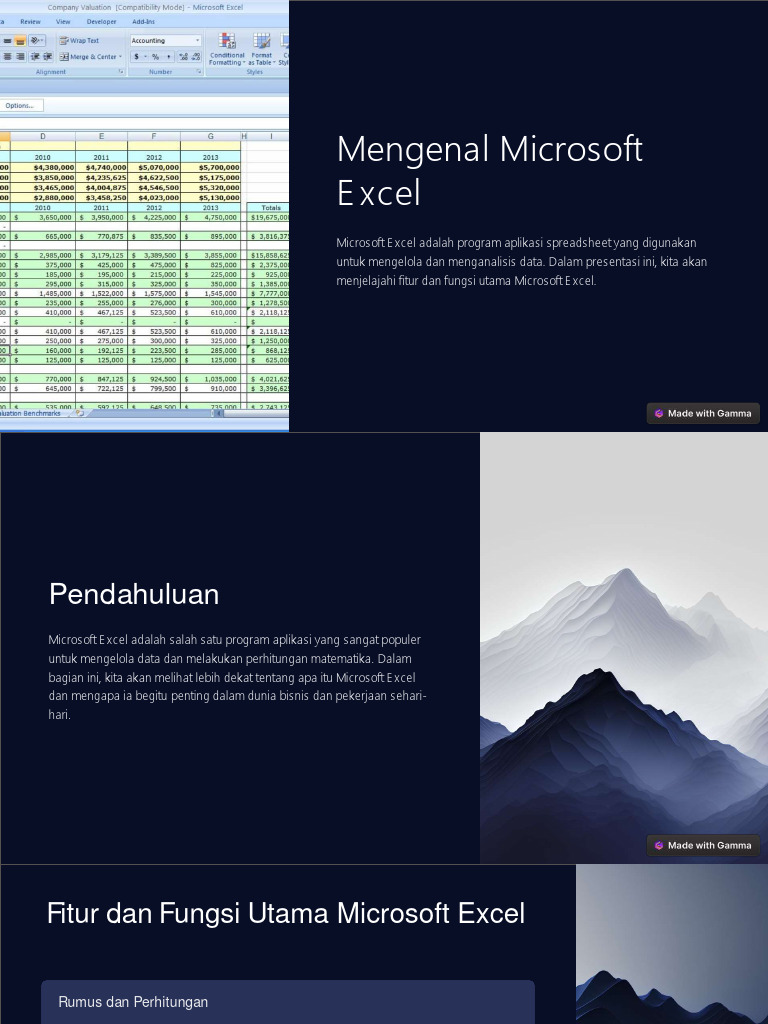 Mengenal Microsoft Excel | PDF | Komputer