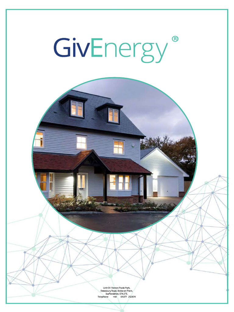 Givenergy User Manual | PDF | Photovoltaic System | Solar Power
