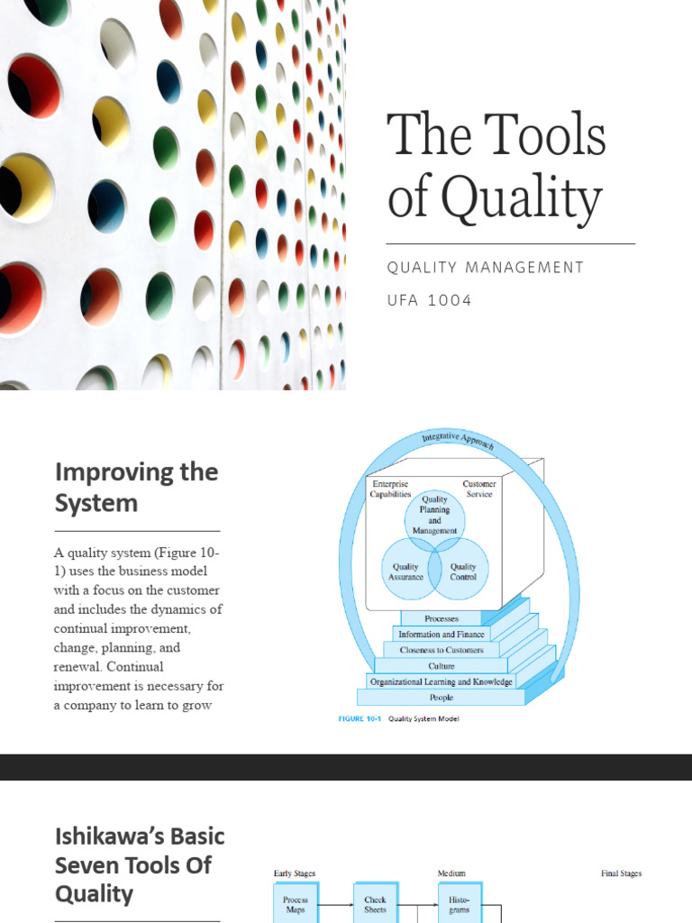 Chapter 5 The Tools of Quality | PDF | Histogram | Scatter Plot