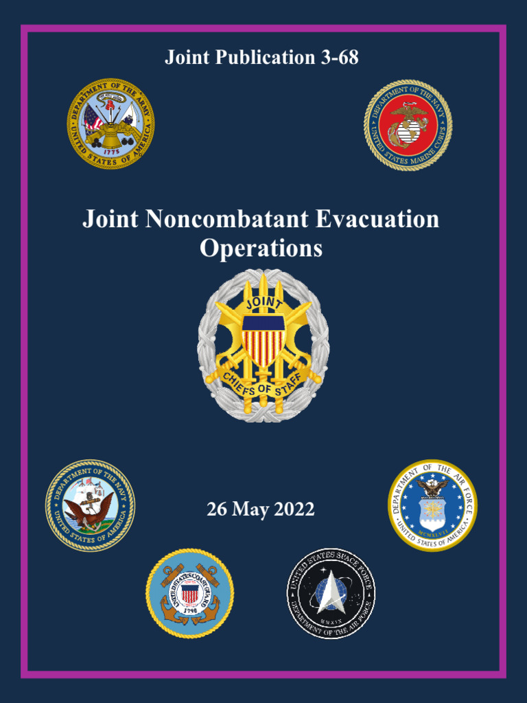 JP3 - 68 Joint Noncombatant Evacuation Opeations (Leadership) | PDF ...