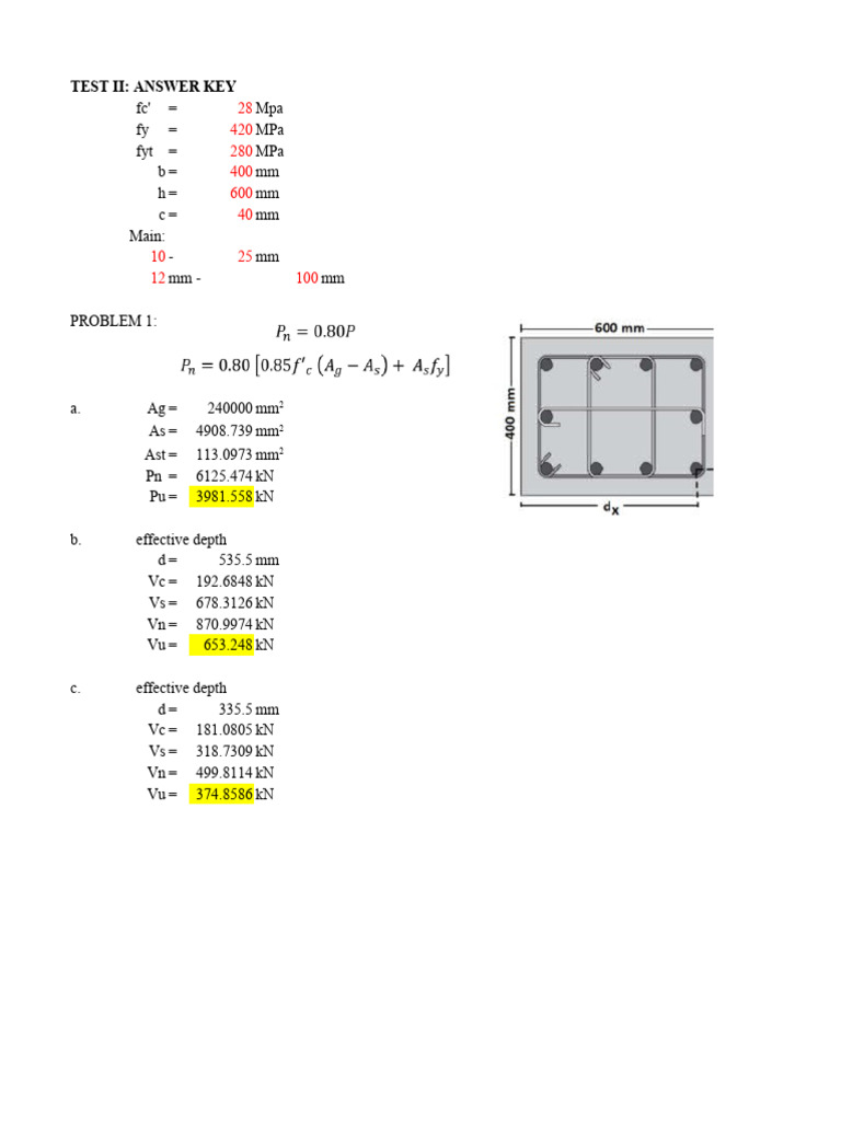 Solution Key A | PDF