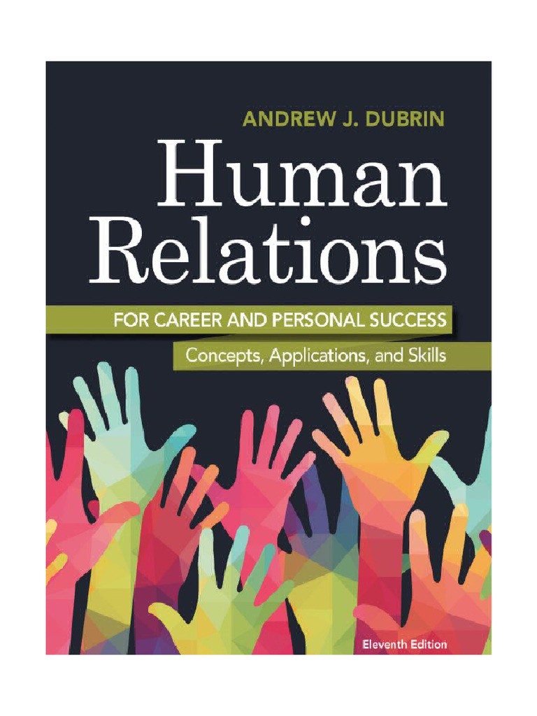 Enhancing Human Relations at Work | PDF | Bullying | Interpersonal ...