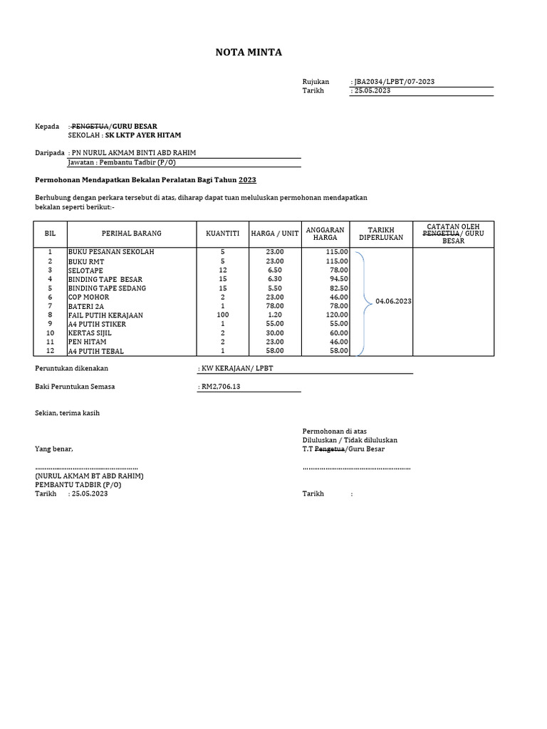 NOTA MINTA 2024 SEJARAH Sesi 1 | PDF