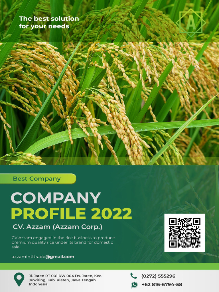 Company Profile CV. Azzam | PDF