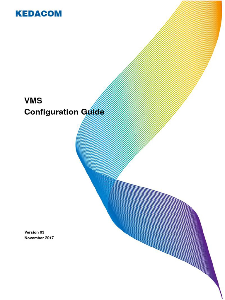 VMS Configuration Guide - en | PDF | Computer Network | Computer Networking