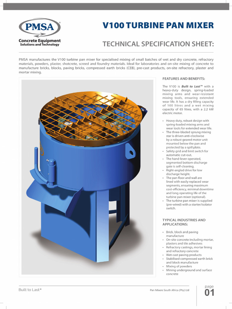 3) V100 Spec Sheet-1-FRONT | PDF