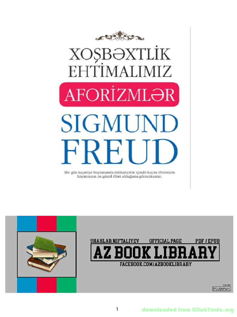 Ziqmund Freyd Aforizmler | PDF