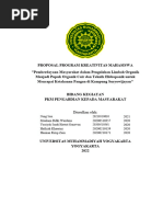 Proposal PKM PM PIMNAS 2023 | PDF | Bisnis | Sains & Matematika