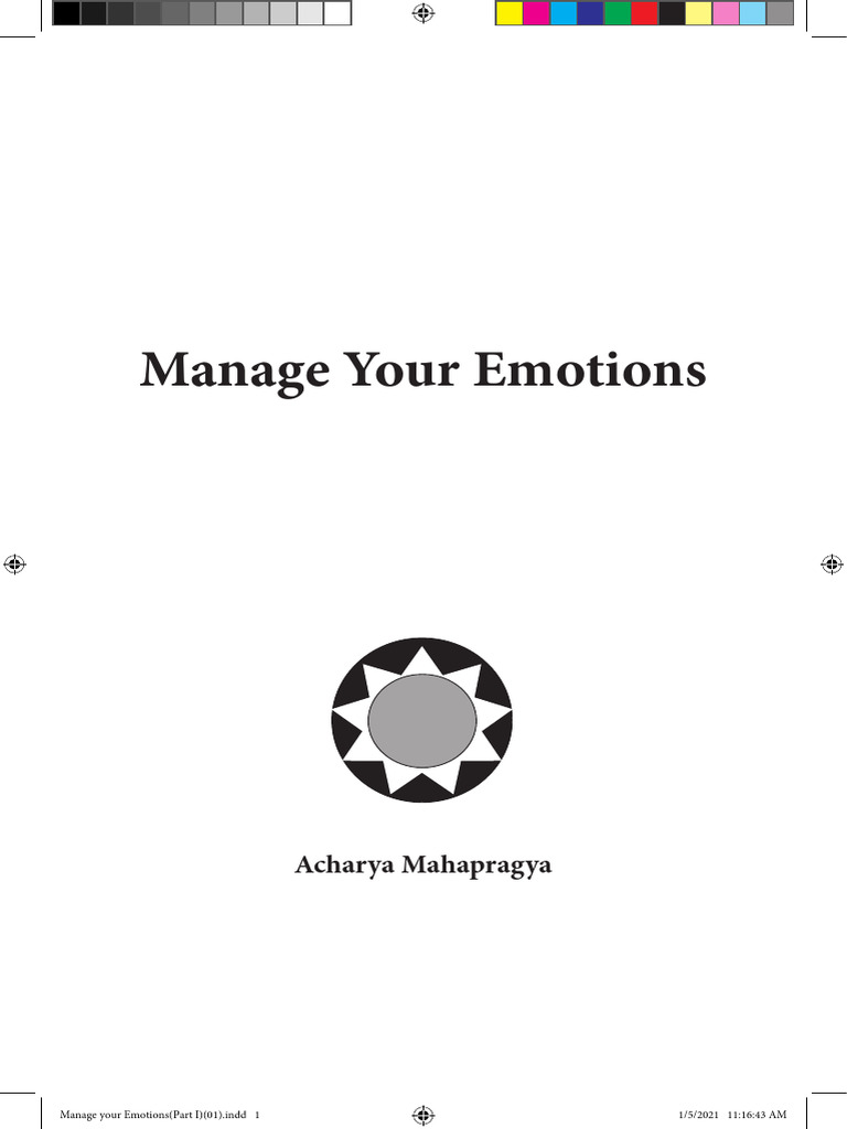 Manage Your Emotions (Part-I) | Download Free PDF | Anger | Emotions