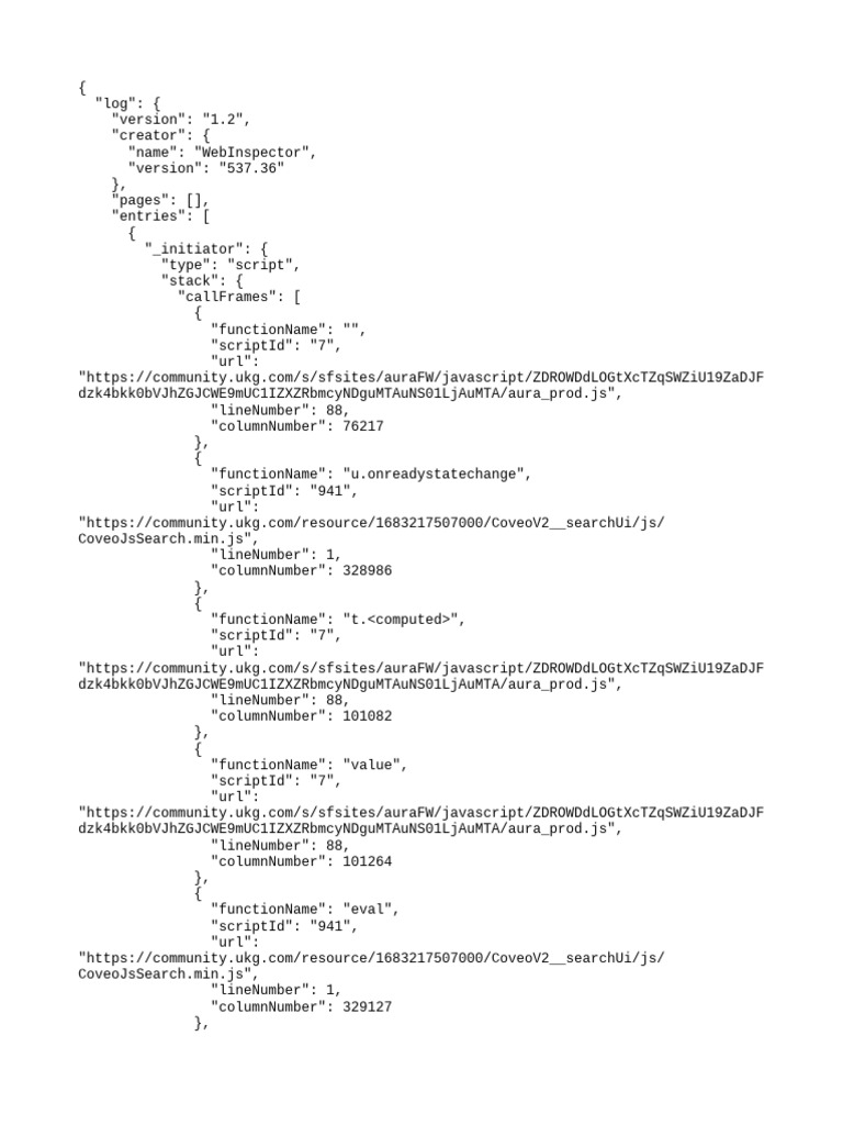 JavaScript Error Log Analysis | PDF | Web Technology | Communications ...