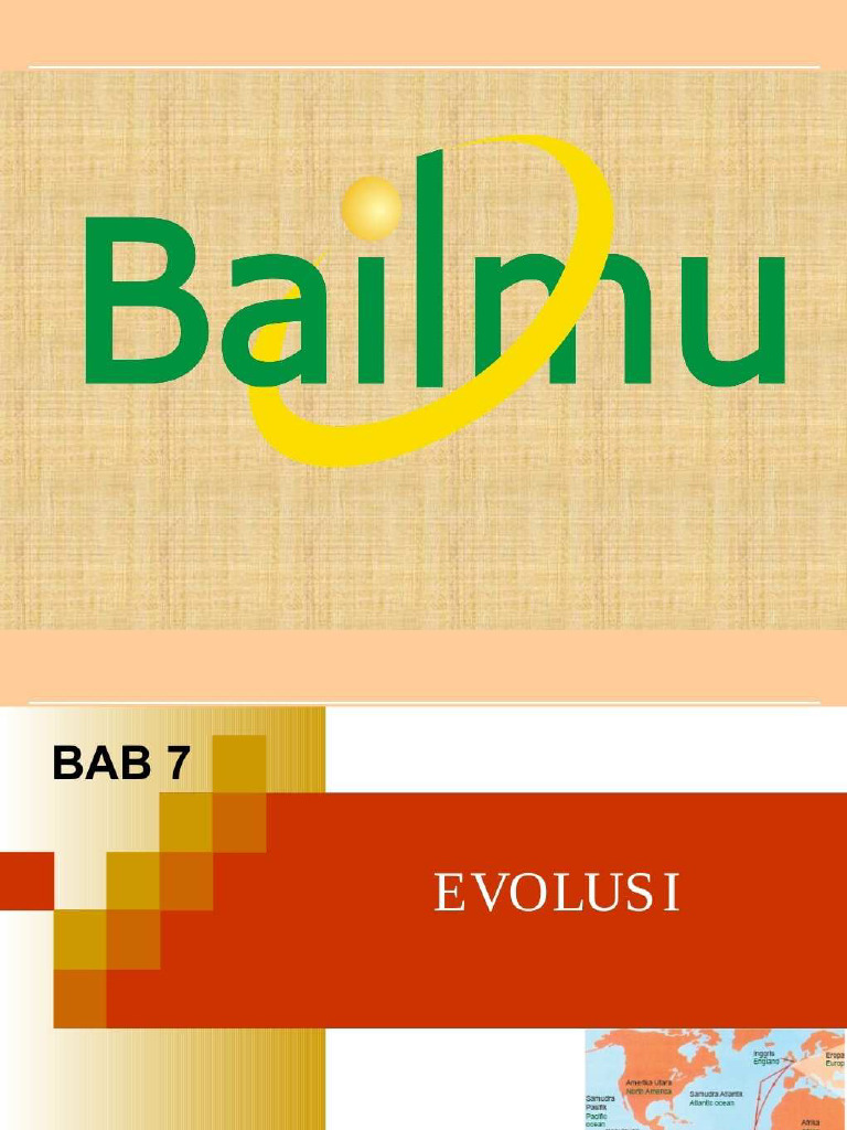 PDF Bab 7 Evolusi Xii Sma Ipa Compress | PDF