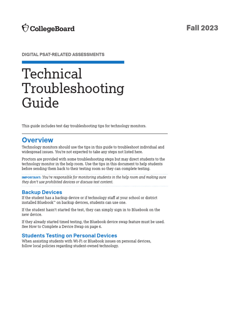 digital-psat-technical-troubleshooting-guide | Download Free PDF | I ...