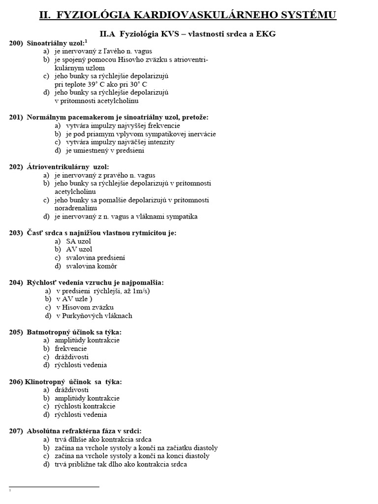 FYZIO KVS Kópia | PDF