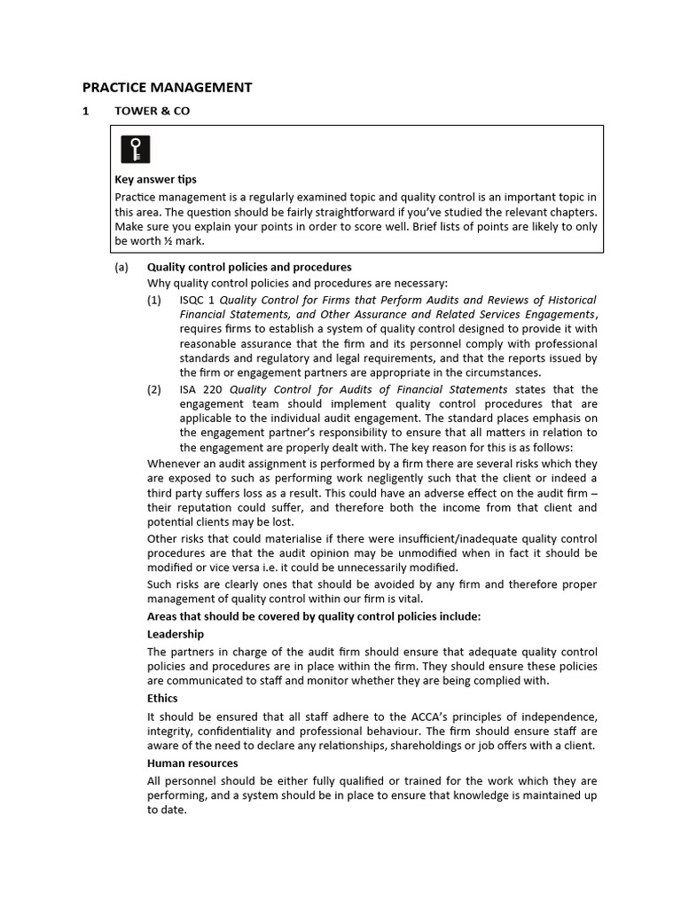 Suggested Answers To Week 3 Exercise | PDF | Audit | Auditor's Report