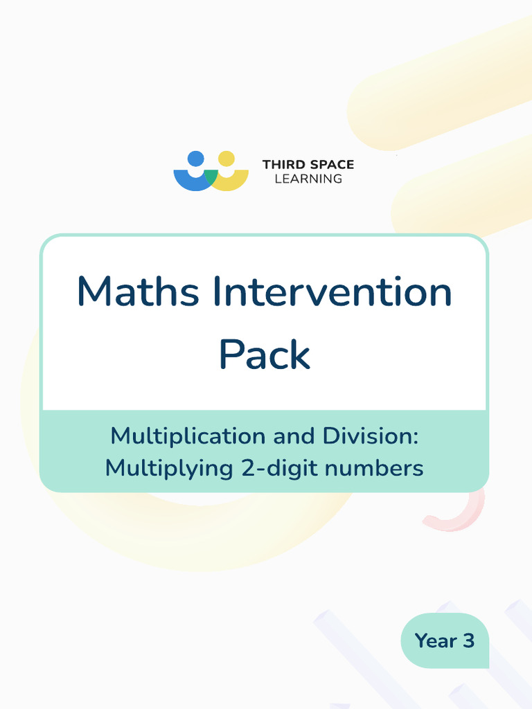 Y3 Multiplying 2-Digit Numbers | PDF | Multiplication | Procedural ...