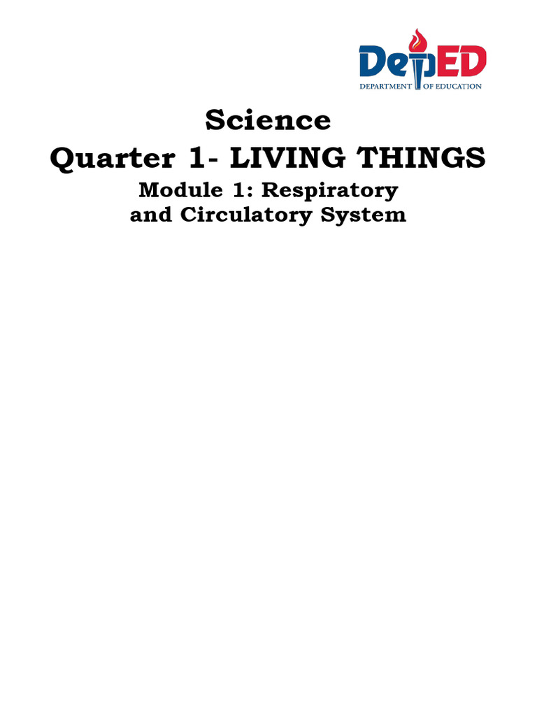Science-9 Q1 Mod1 Respiratory-And-Circulatory-System VerFinal ANSWERED ... Science-9 Q1 Mod1 Respiratory-And-Circulatory-System VerFinal ANSWERED ...