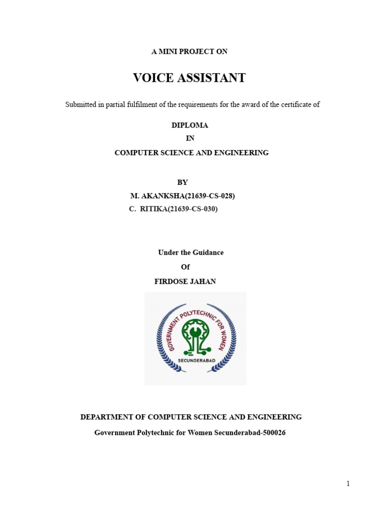 documentation123 (1) | PDF | Speech Recognition | Software